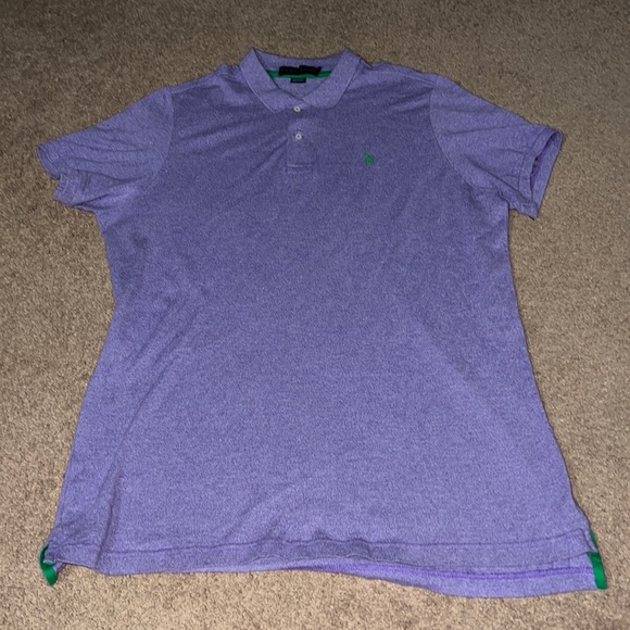U.S. Polo Assn. | Shirts | Mens Us Polo 0 Cotton Purple Polo | Poshmark
